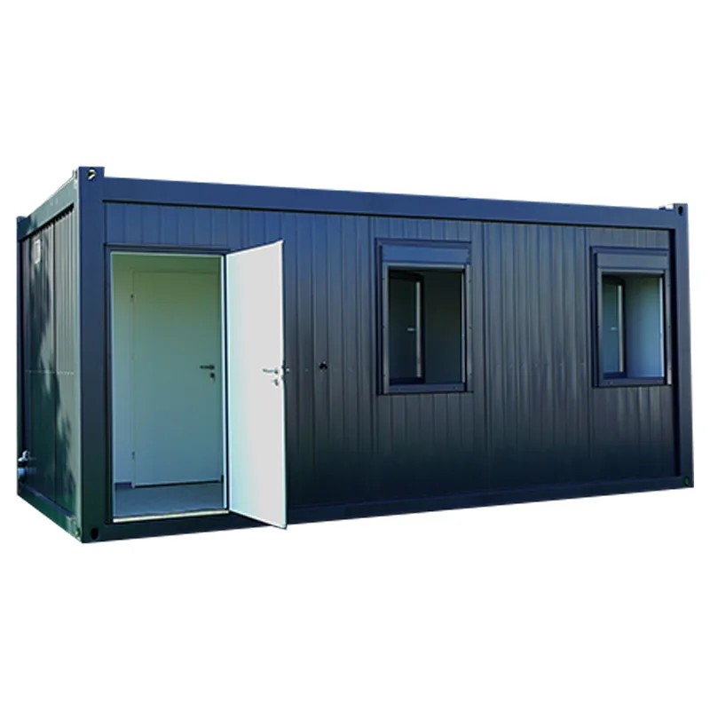 6×3 metre storage unit with toilet and kitchen RAL 7016